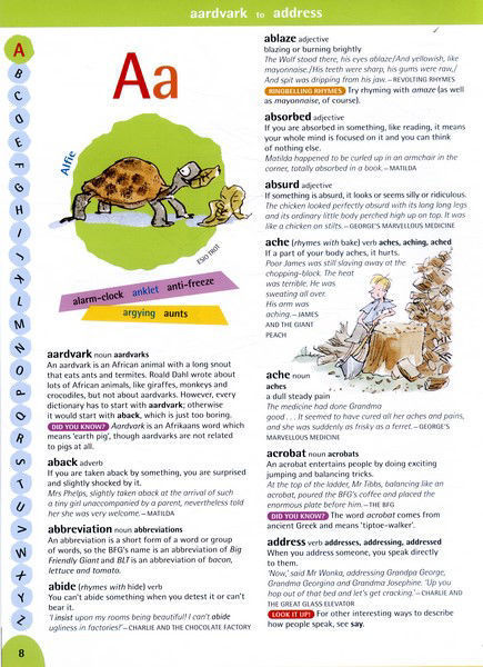 Oxford Roald Dahl Dictionary | Shop Kids Toy Online | Little Thinker ...