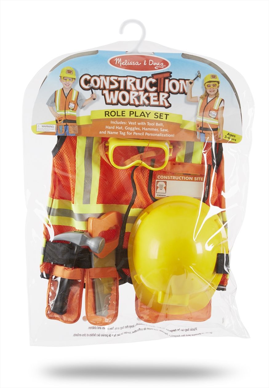 Construction Worker Role Play Set - Costume | Shop Kids Toy Online ...