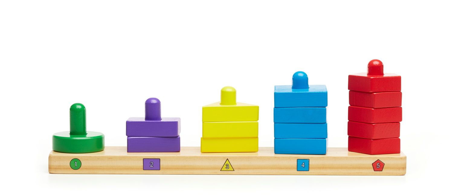 Stack & Sort Board | Shop Kids Toy Online | Little Thinker Educational Aids