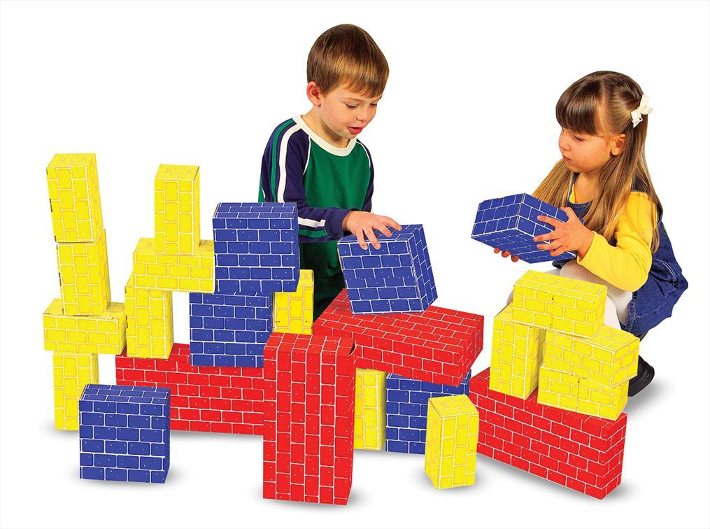 Deluxe Jumbo Cardboard Blocks (40pc) | Shop Kids Toy Online | Little ...