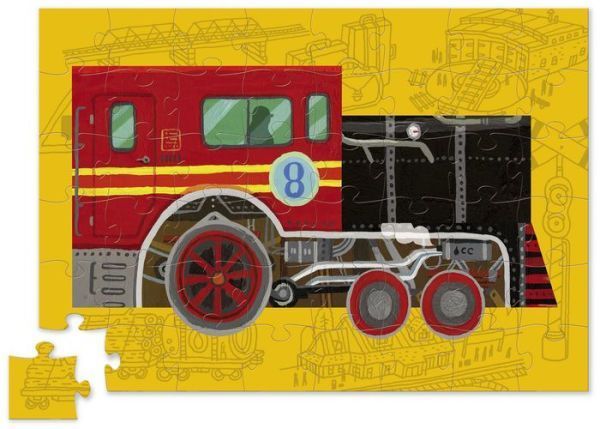 Shop Locomotive Train 24 piece Jigsaw Puzzle & Vehicle Play Set | Shop ...