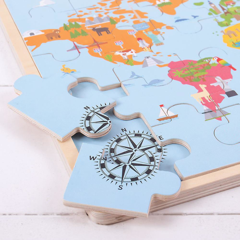 World Map Puzzle | Shop Kids Toy Online | Little Thinker Educational Aids