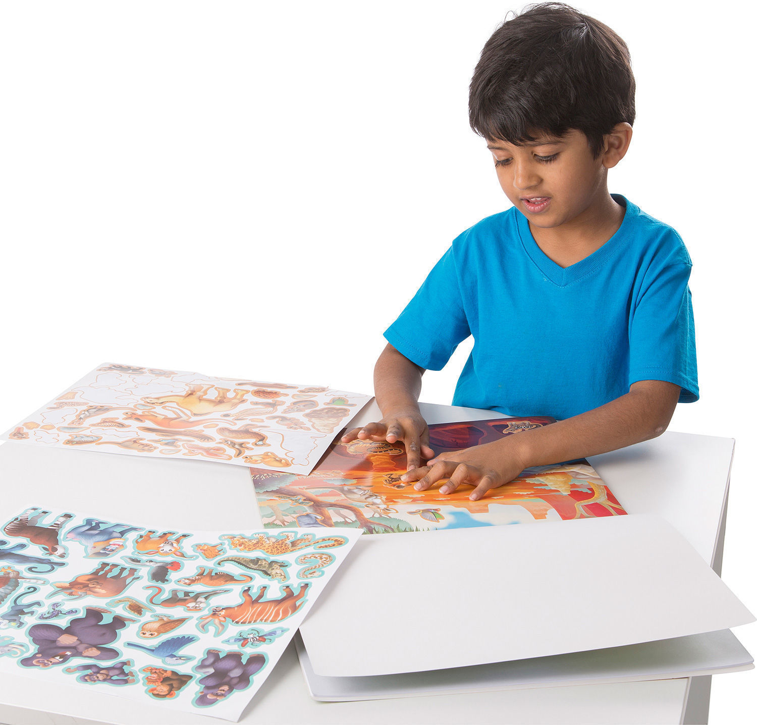Melissa & Doug Reusable Sticker Pad - Jungle & Savanna | Shop Kids Toy ...