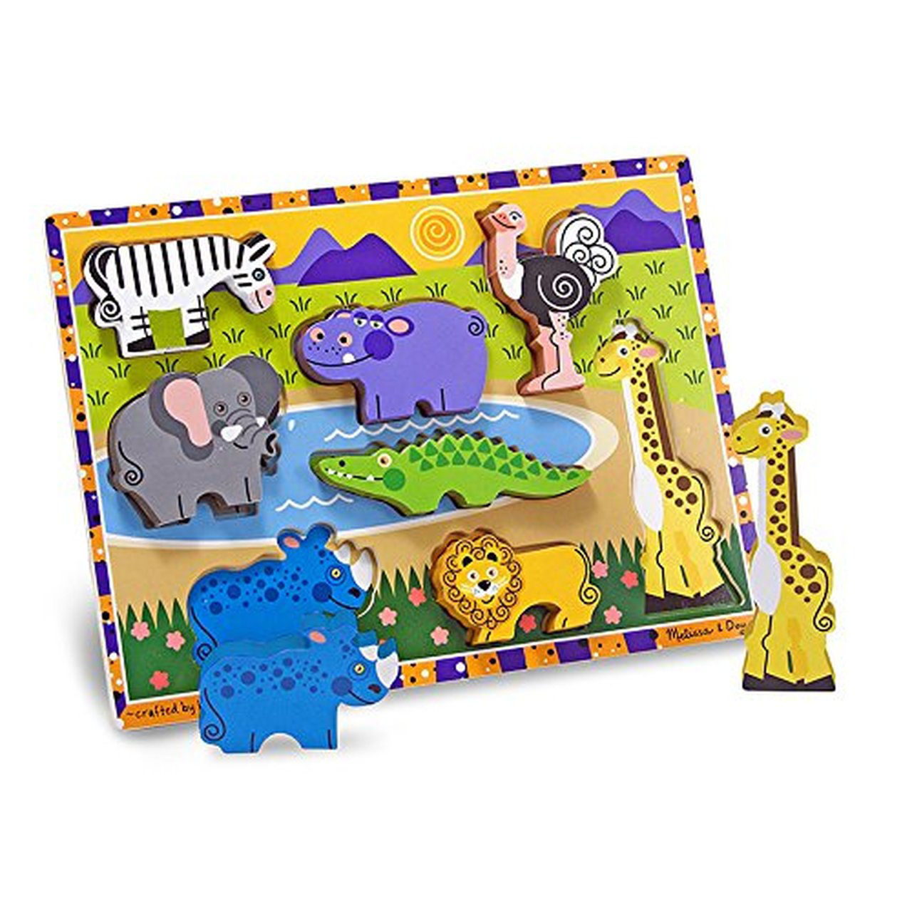 Chunky puzzle Safari Animals | Shop Kids Toy Online | Little Thinker ...