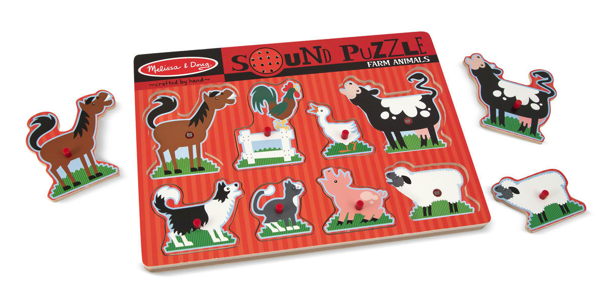 Farm Animals Sound Puzzle | Shop Kids Toy Online | Little Thinker ...