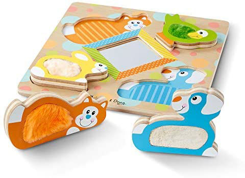 Peek-a-Boo Touch & Feel Puzzle - Melissa & Doug | Shop Kids Toy Online ...