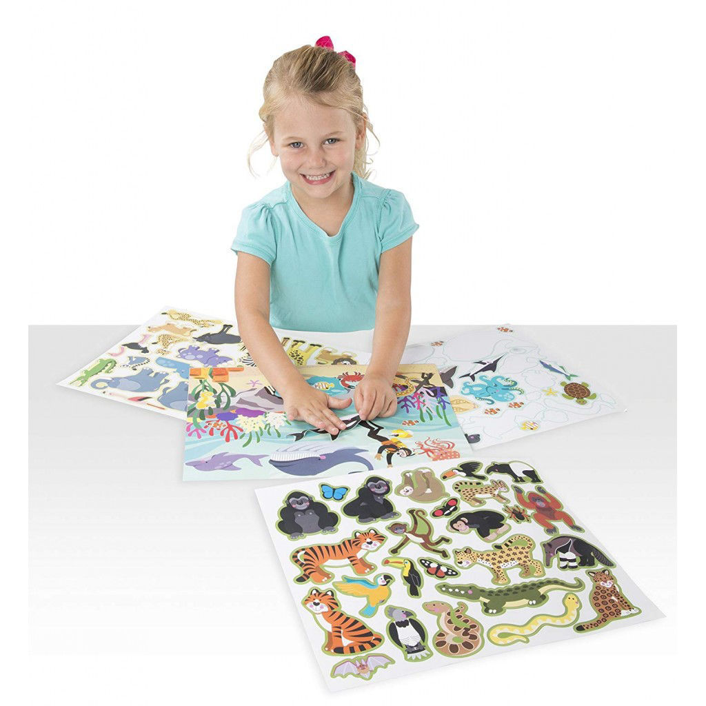 Reusable Sticker Pad - Habitats | Shop Kids Toy Online | Little Thinker ...