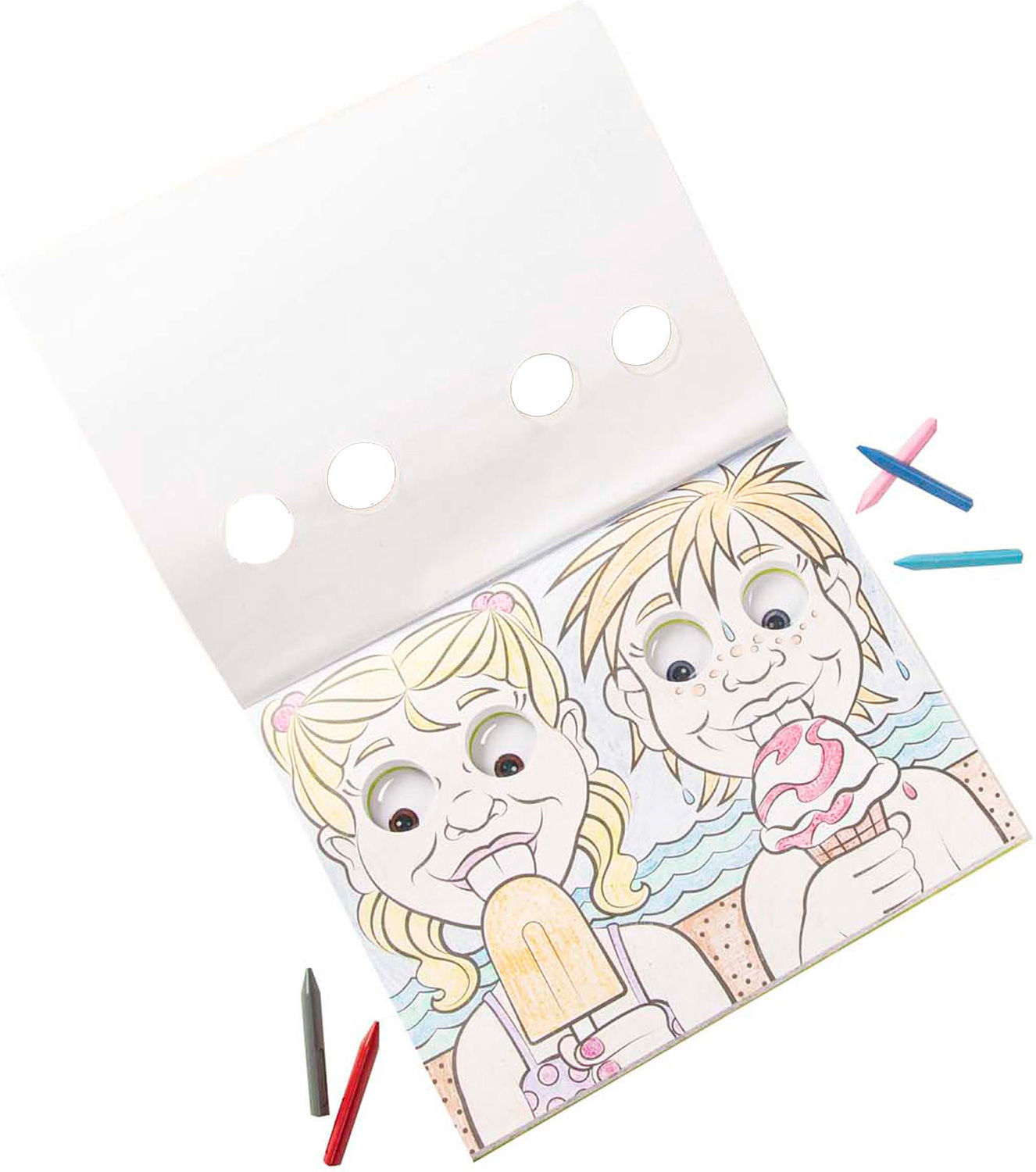 Wacky Faces - Googly Eyes Coloring Pad | Shop Kids Toy Online | Little ...