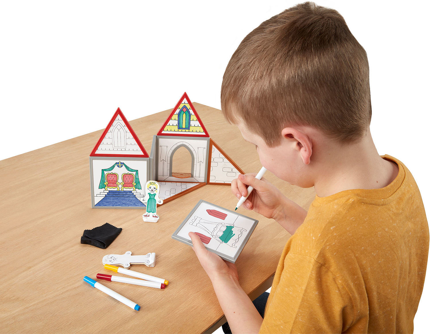 Magnetivity Magnetic Building Play Set - Draw & Build Castle | Shop ...