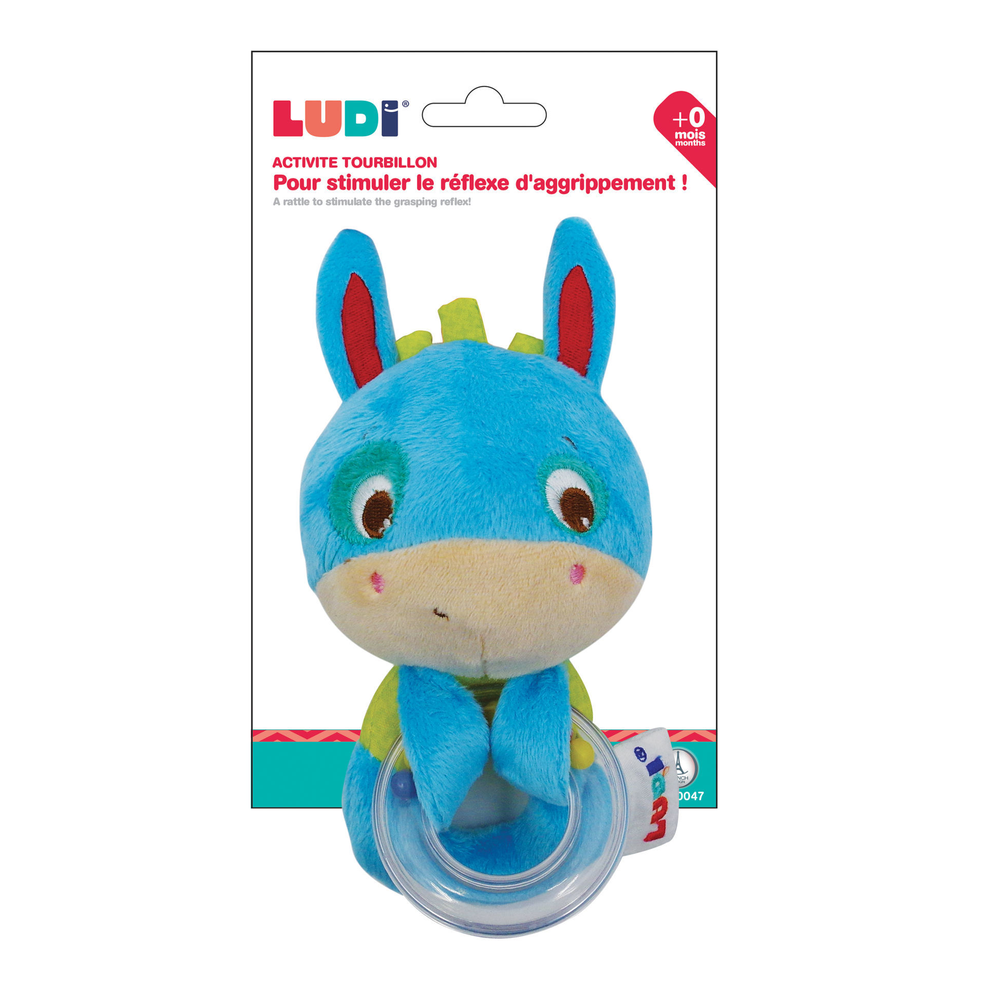 Sensory Stimulation Rattle - Blue Baby Rattle - Soft Toys - Ludi | Shop ...