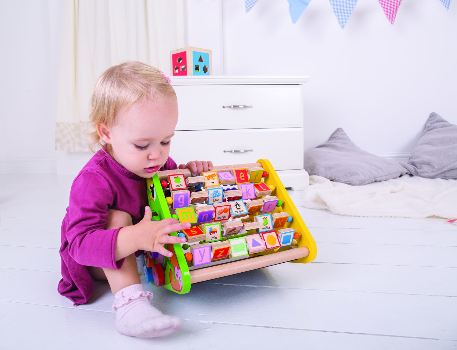 Triangular Activity Centre - Educational Wooden Toys - BigJigs | Shop ...