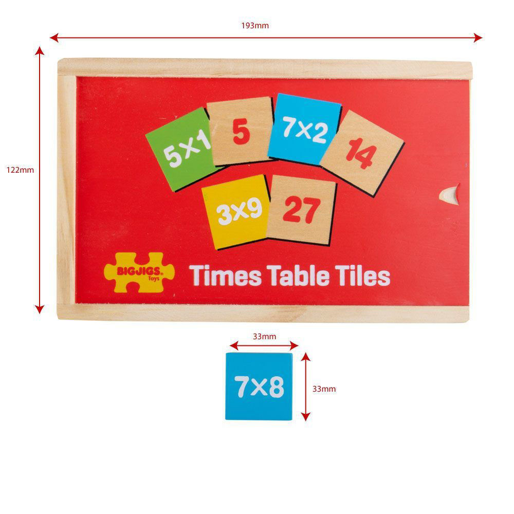 Times Table Box - Math Educational Aids - BigJigs | Shop Kids Toy ...