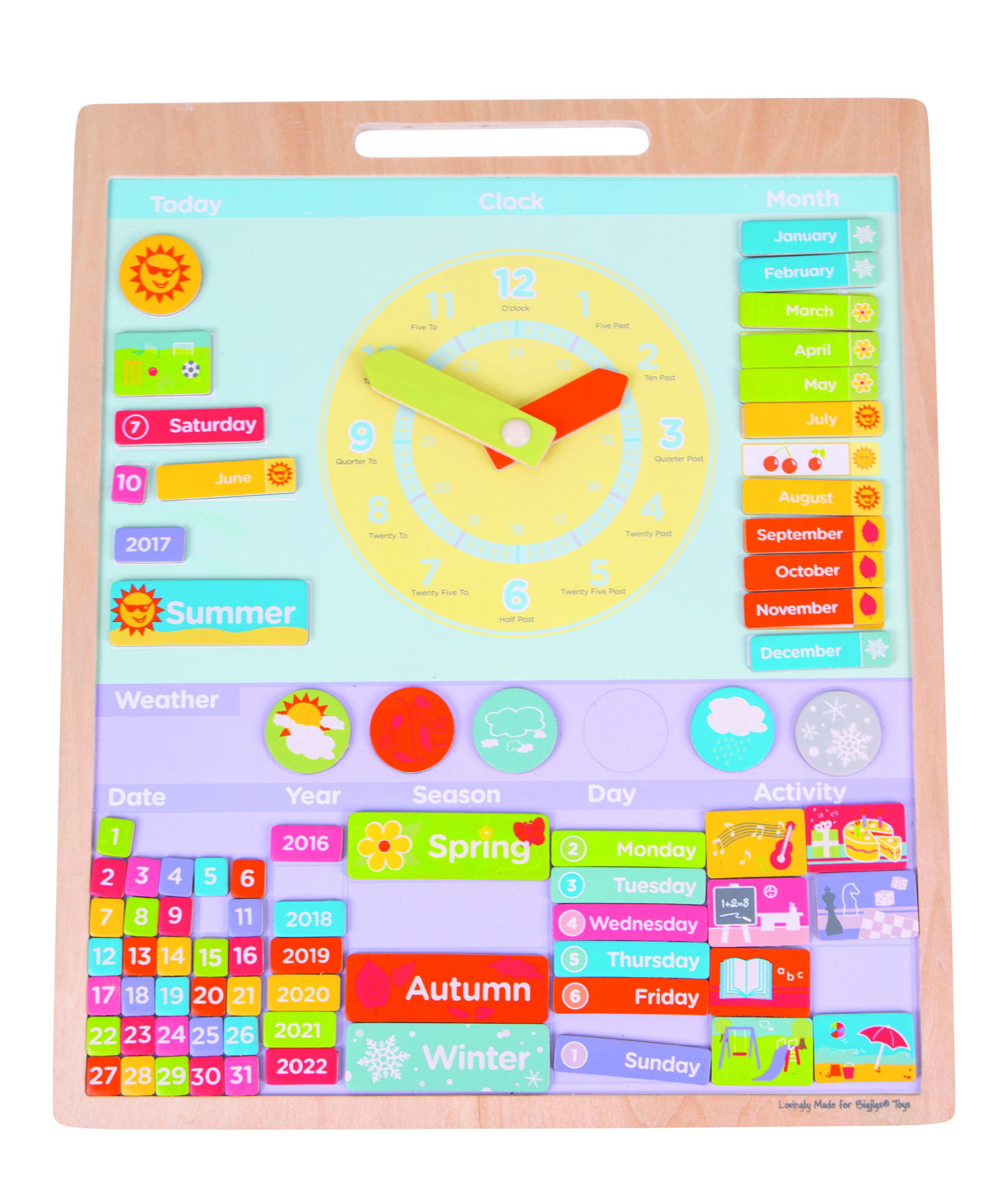 Magnetic Weather Board | Shop Kids Toy Online | Little Thinker ...