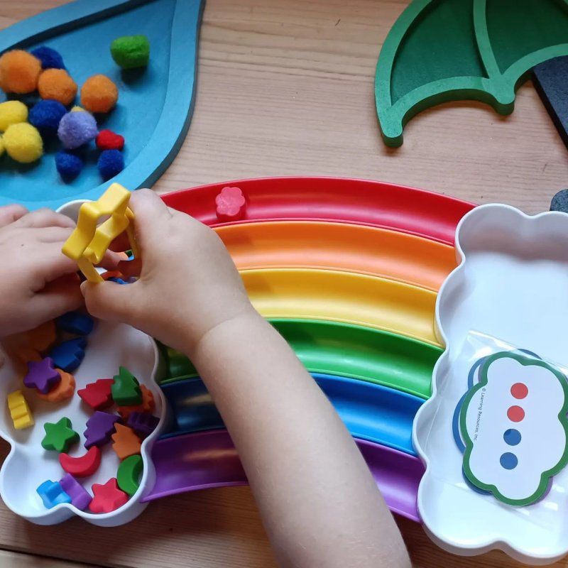 Rainbow Sorting Set Classroom Edition | Shop Kids Toy Online | Little ...