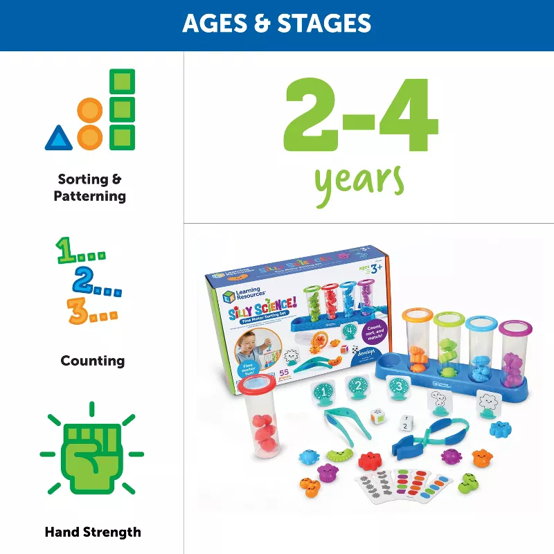 Silly Science! Fine Motor Sorting | Shop Kids Toy Online | Little ...