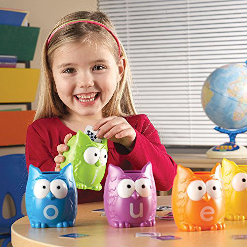 Vowel Owls A Vowel Sounds Sorting Set 106 pcs. | Shop Kids Toy Online ...