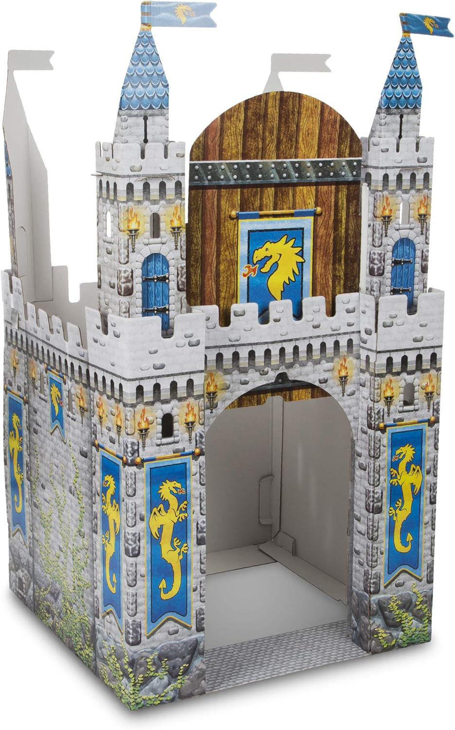 Melissa & Doug Cardboard Indoor Castle Playhouse | Shop Kids Toy Online ...