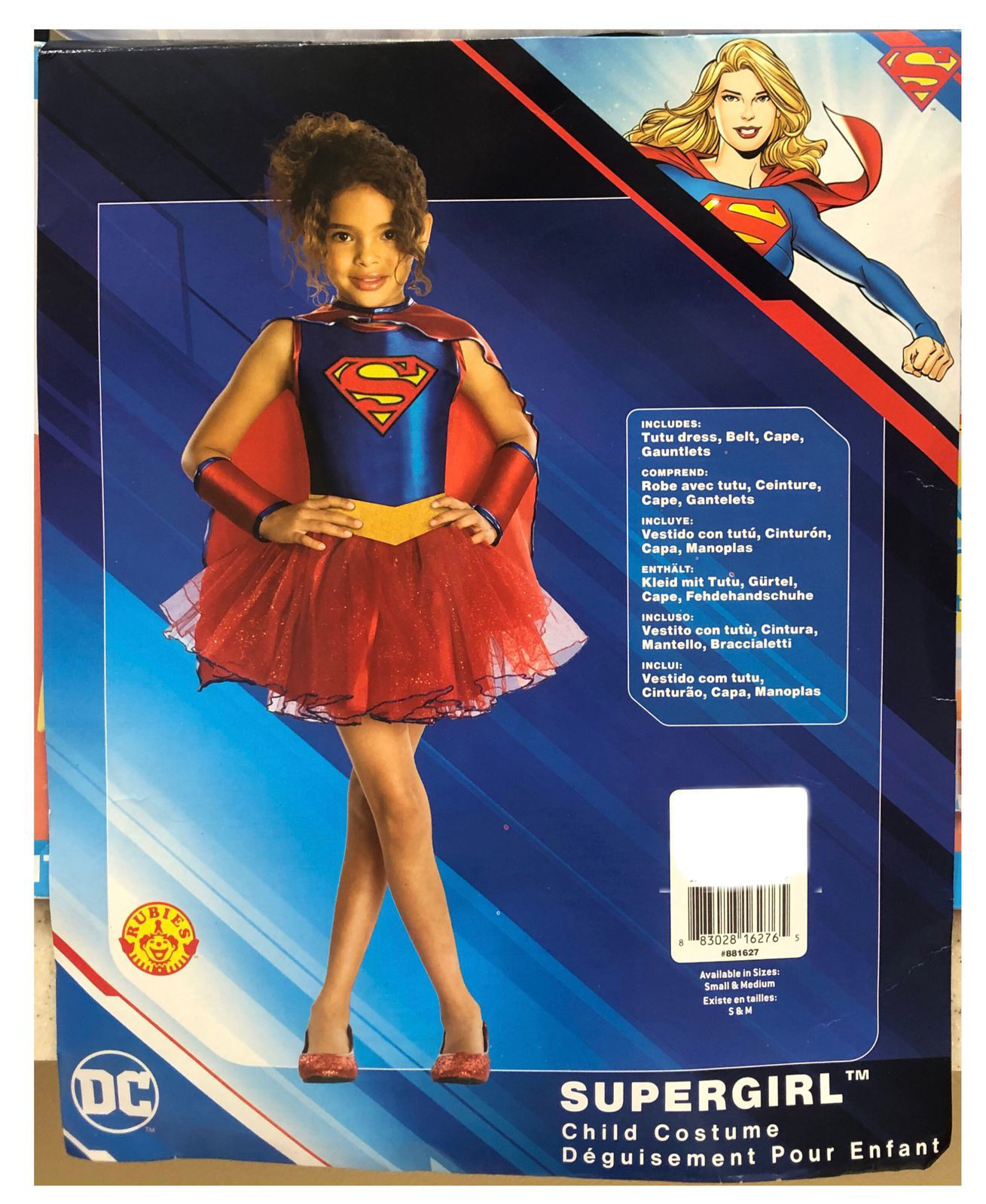 Kids' Supergirl Costume (Small) by Rubie's – Unleash the Power of a ...